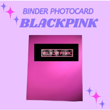 Jual Paket Binder Photocard BLACKPINK Version 2 | Shopee Indonesia