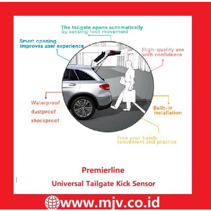Jual Premierline Universal Tailgate Kick Sensor / Sensor Bagasi Kaki ...