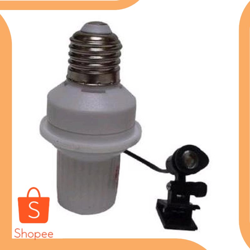 Jual Jual tools Fitting rumah lampu bohlam Sensor sinar cahaya otomatis E27 20 Murah | Shopee ...