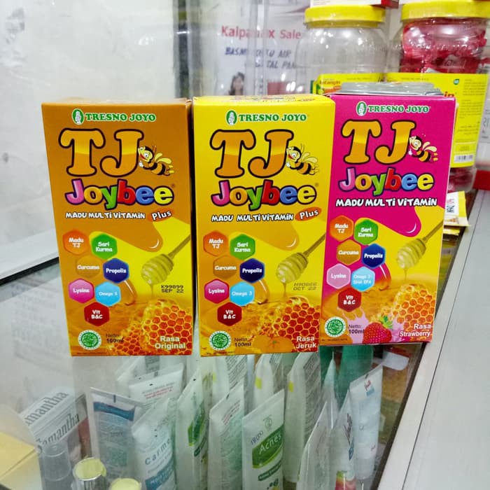 Jual TJ Joybee madu multivitamin plus 100ml | Shopee Indonesia