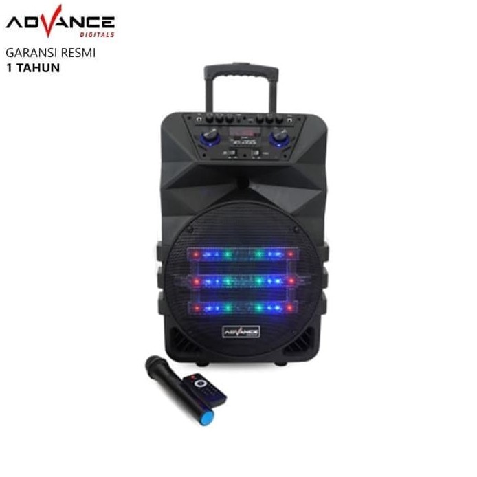 Jual Speaker Bluetooth Advance K1212 Speaker PA Hi Fi Portable | Shopee Indonesia