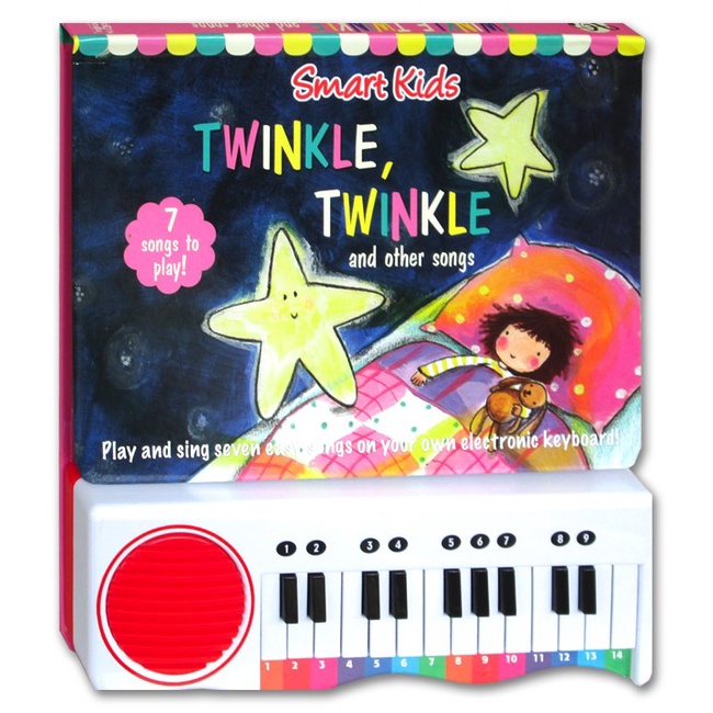 Jual Twinkle Twinkle And Other Play Along Nursery Rhymes Piano Board ...