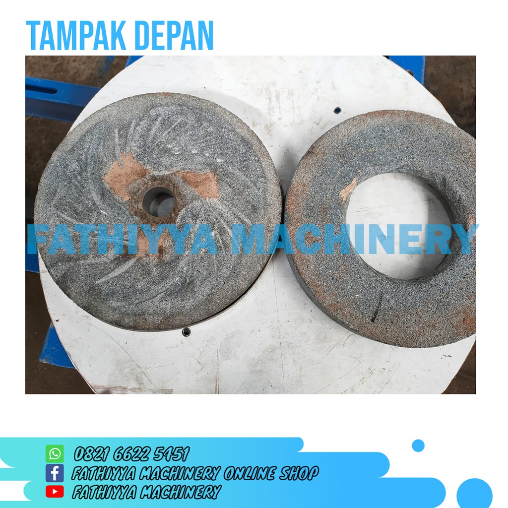 Jual 1 Set Batu Giling Diameter 8 Inch | Shopee Indonesia