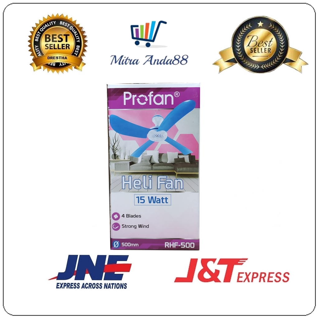 Jual Mitraanda88 Kipas angin gantung Minifan Helifan PROFAN BESAR HELI ...