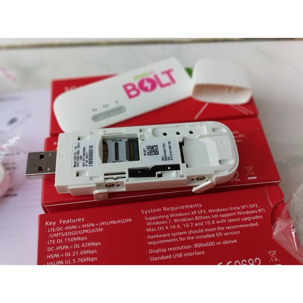 Jual Modem Huawei e8372-153 4G+ ALL Oprator terdapat 2 port Exsternal ...