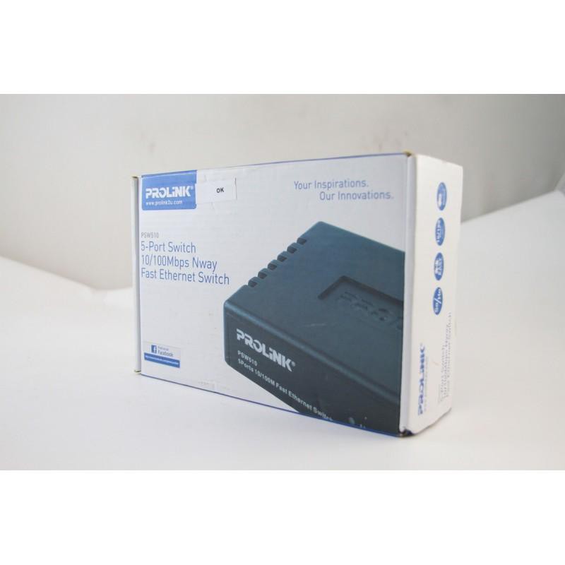 Jual SWITCH HUB PROLINK 5 PORT PROLINK PSW510 10/100M FAST ETHERNET ...