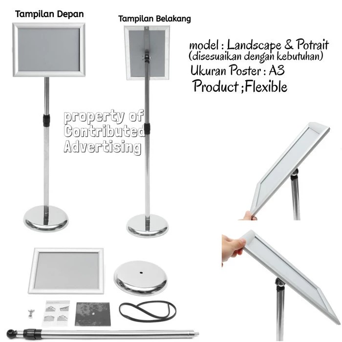 Jual standing promosi , poster a3 | Shopee Indonesia