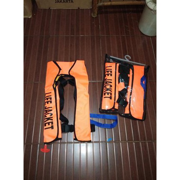 Jual jaket pelampung life jacket udara otomatis life vest | Shopee ...