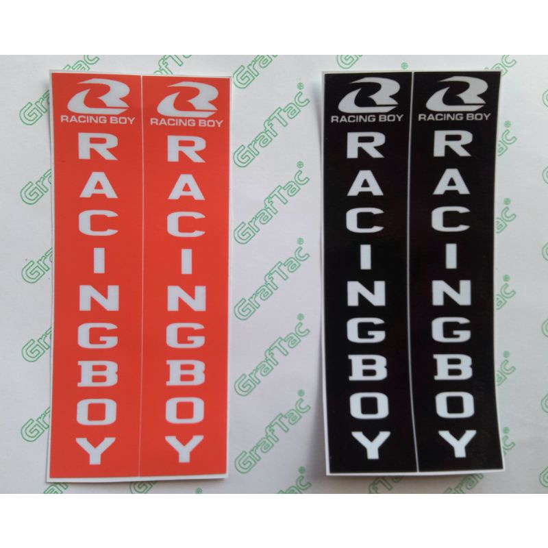 Jual Stiker Racing Boy Satu Pasang Ukuran 3x15cm | Shopee Indonesia