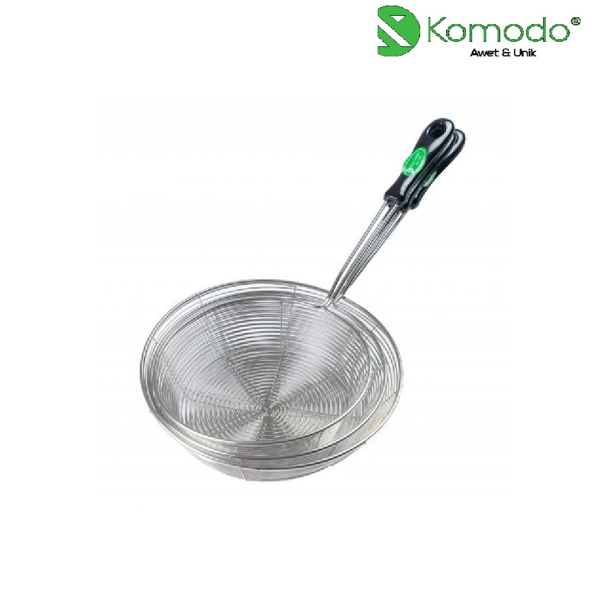 Jual KOMODO Serok Paris Saringan Goreng Stainless 18 cm | Shopee Indonesia