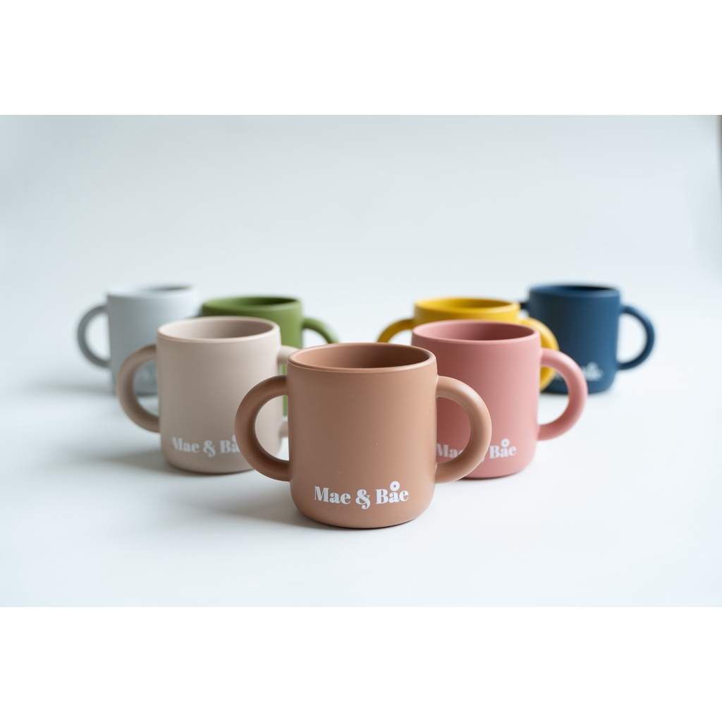 Jual Mae & Bae Premium Silicone Training Cup / Cangkir Bayi | Shopee ...
