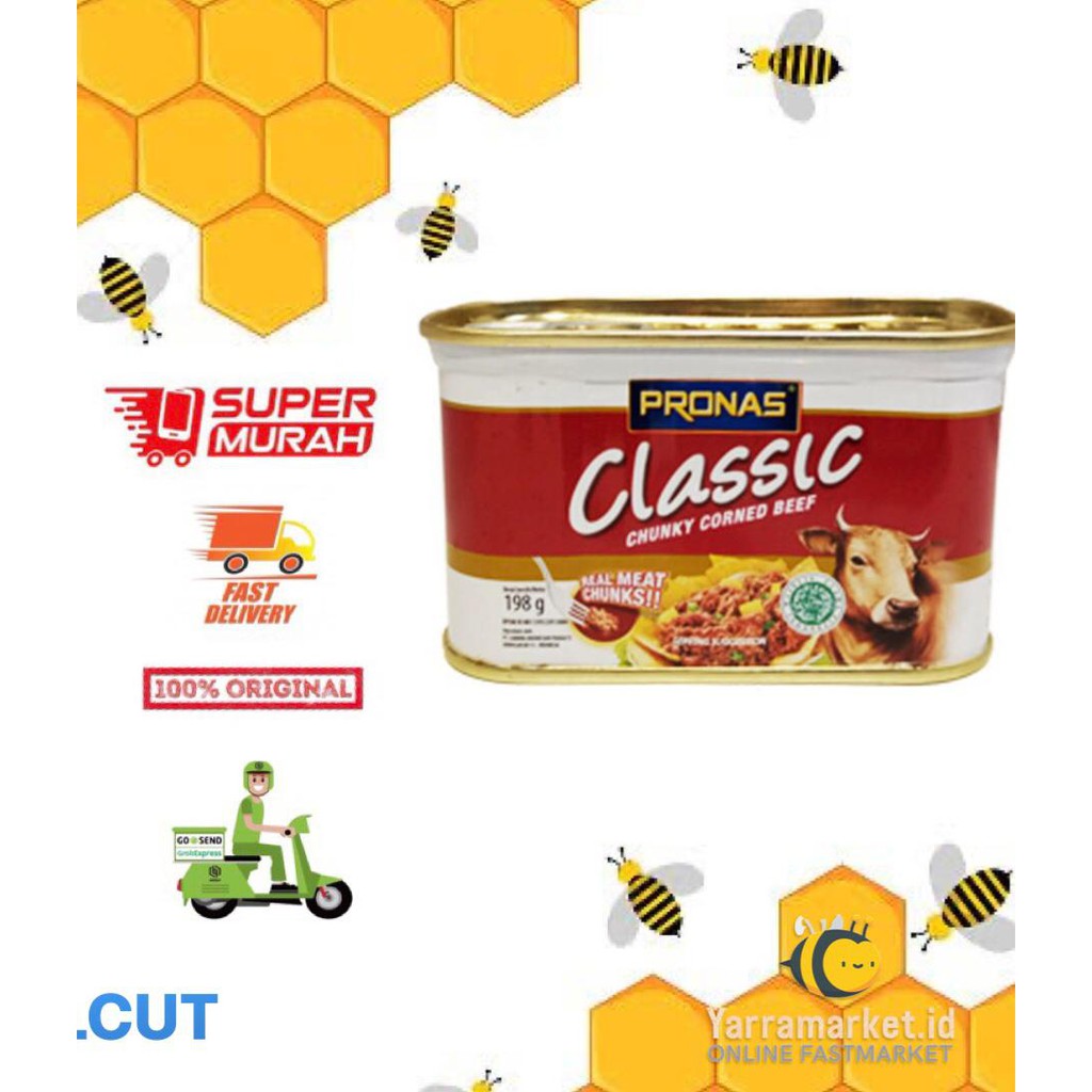 Jual PRONAS CLASSIC KORNET/MAKANAN KALENG 198g | Shopee Indonesia