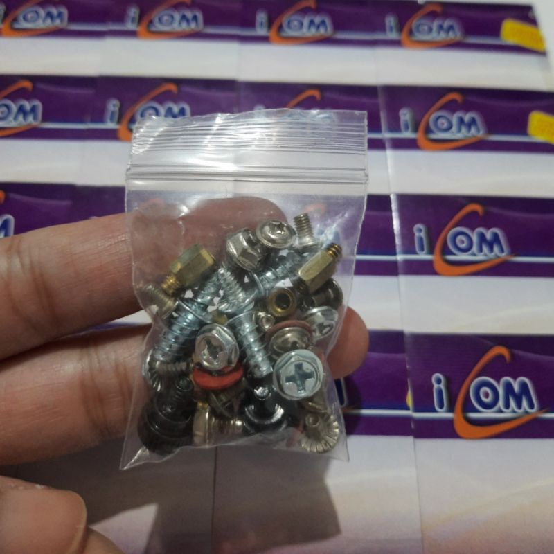 Jual 1 Set Paket Baut Sekrup PC Komputer Screw Mur Baut PC Rakitan ...