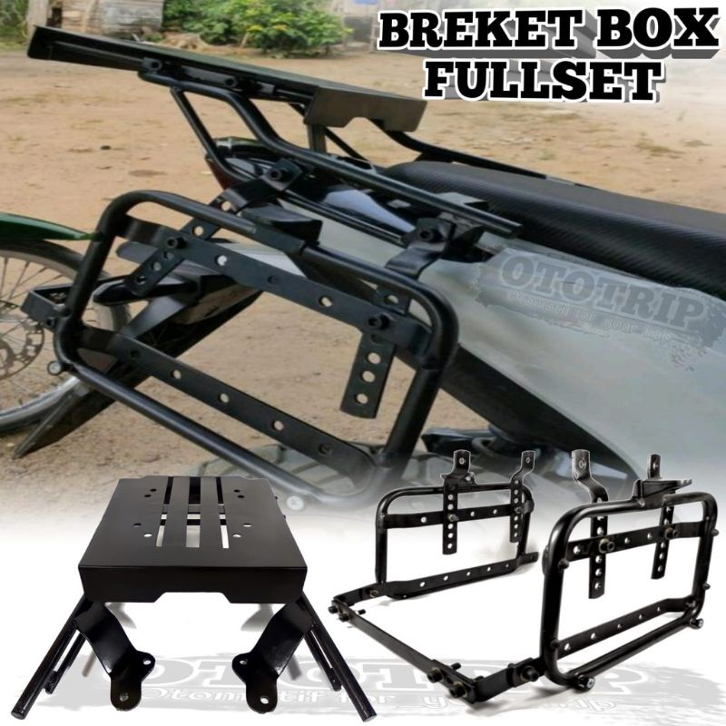 Jual Paket Hemat Bracket Top Box Model Geser dan Breket BOX samping SB ...