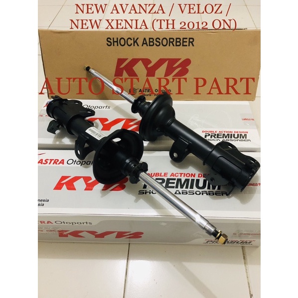 Jual SHOCK BREAKER DEPAN 1 SET TOYOTA NEW AVANZA / VELOZ (KYB PREMIUM ...