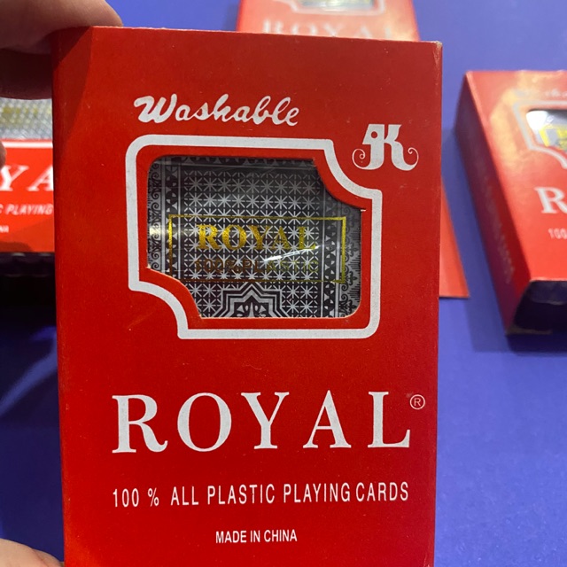 Jual Kartu Remi Plastik ROYAL / ROYAL Plastic Playing Cards | Shopee ...