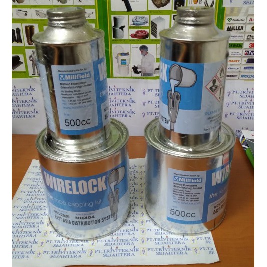 Jual wire lock crosby socketing compound,lem wirelock resin cor sling ...