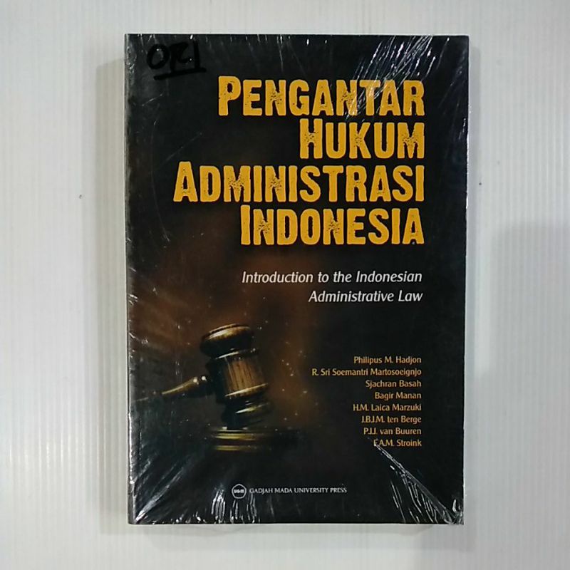 Jual BUKU PENGANTAR HUKUM ADMINISTRASI INDONESIA - PHILIPUS M. HADJON | Shopee Indonesia