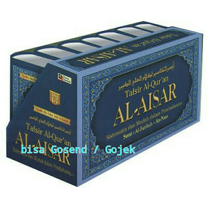 Jual Original kitab Buku Tafsir Al-Quran Al-Aisar Set 7 Jilid | Shopee Indonesia