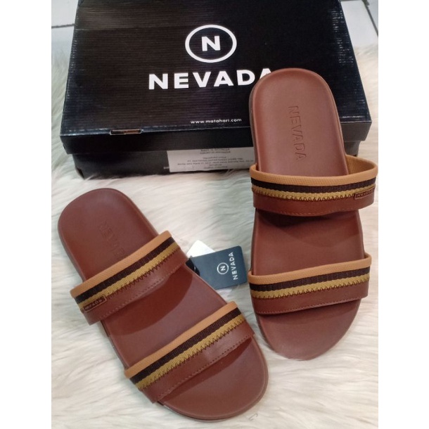 Jual sandal bapak / sandal cowok NEVADA ori 100% | Shopee Indonesia
