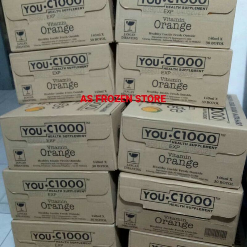 Jual You C1000 / UC1000 / UC 1000 / YouC1000 Vitamin C Jeruk Orange dan ...