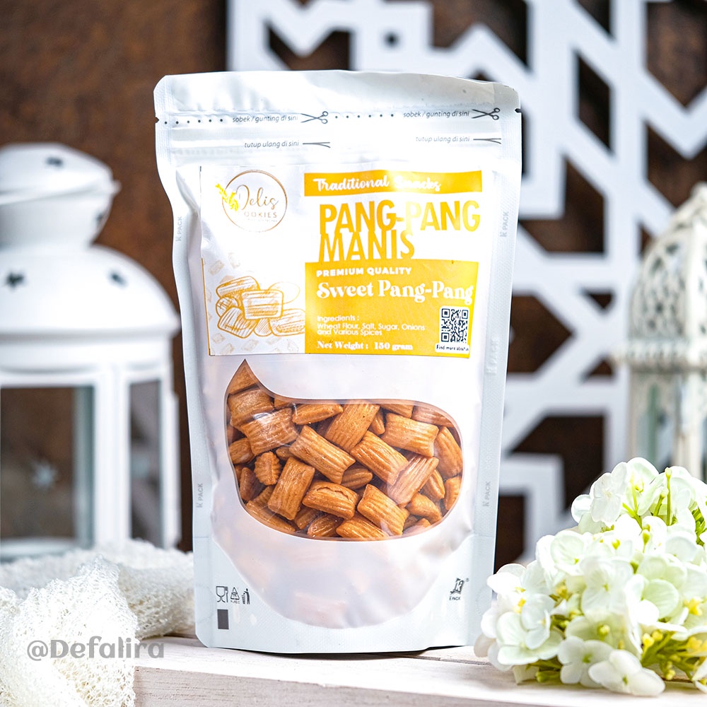 Jual Snack Pangpang / Pang Pang / Snack Bantal Manis - Delis Cookies ...