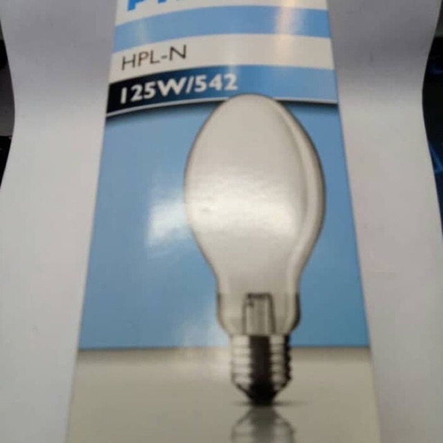 Jual LAMPU MERCURY HPLN 125 watt 125watt PHILIPS | Shopee Indonesia