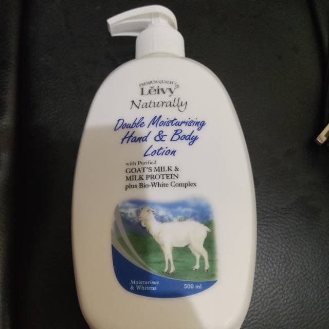Jual Leivy Hand & Body Lotion 500 ml Goats Milk / Royal Jelly & honey ...