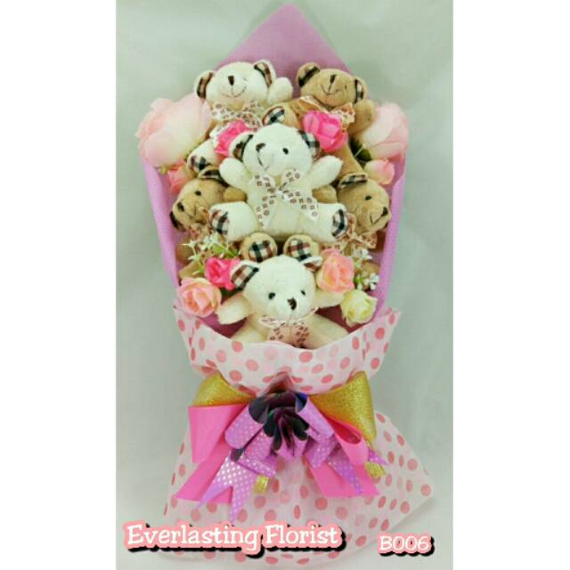 Jual Bucket Teddy Bear (B006) Buket Bunga Boneka Beruang Bouquet ...