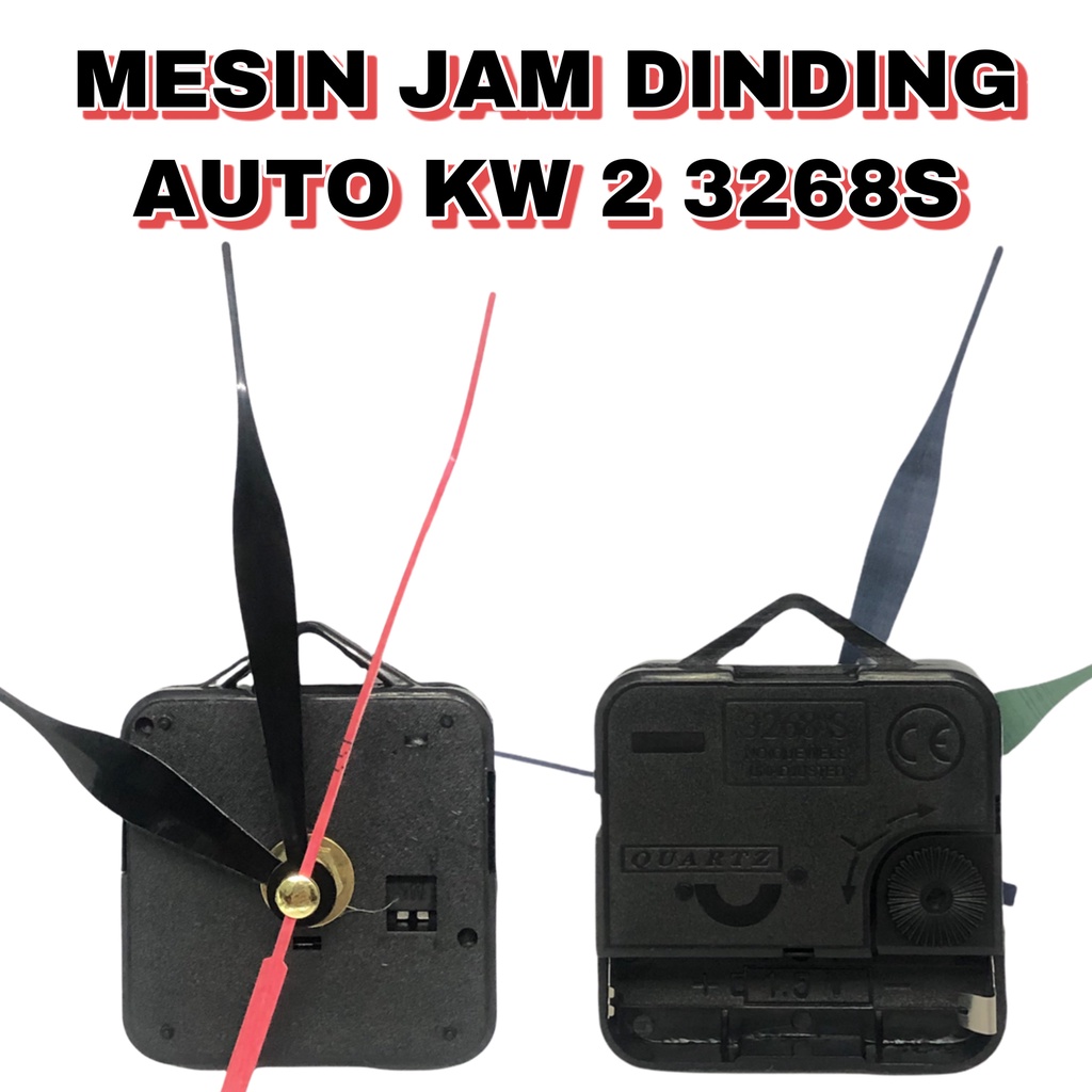 Jual MESIN JAM DINDING AUTO KW 2 3268S | Shopee Indonesia