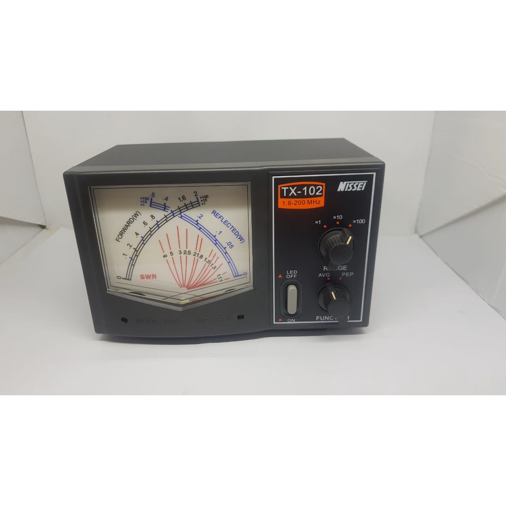 Jual SWR CROSS NEEDLE WATT METER NISSEI TX-102 | Shopee Indonesia