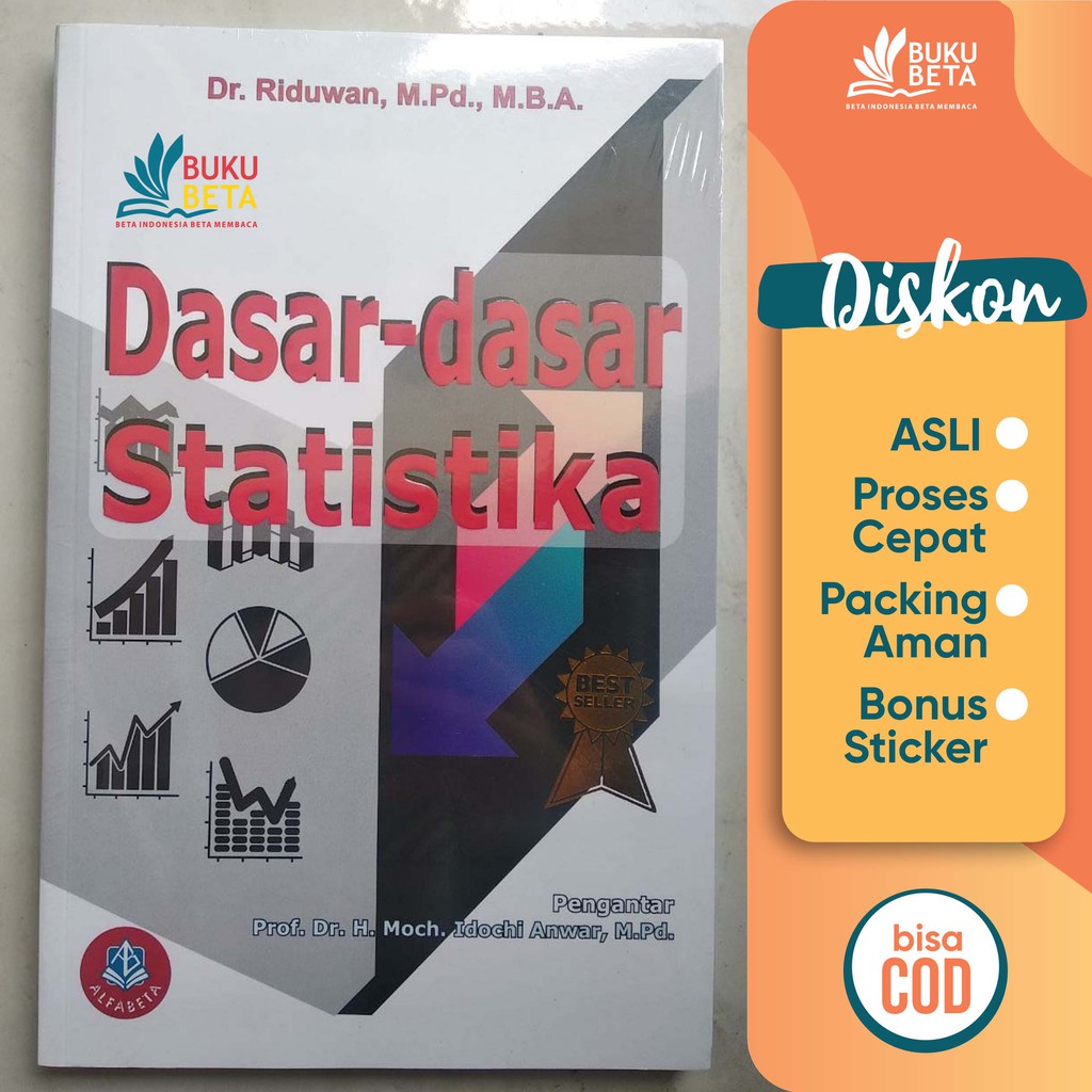Jual Dasar-Dasar Statistika - Riduwan | Shopee Indonesia