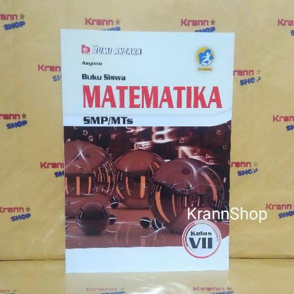 Jual MATEMATIKA SMP MTS KLS VII (Buku Siswa) | Shopee Indonesia