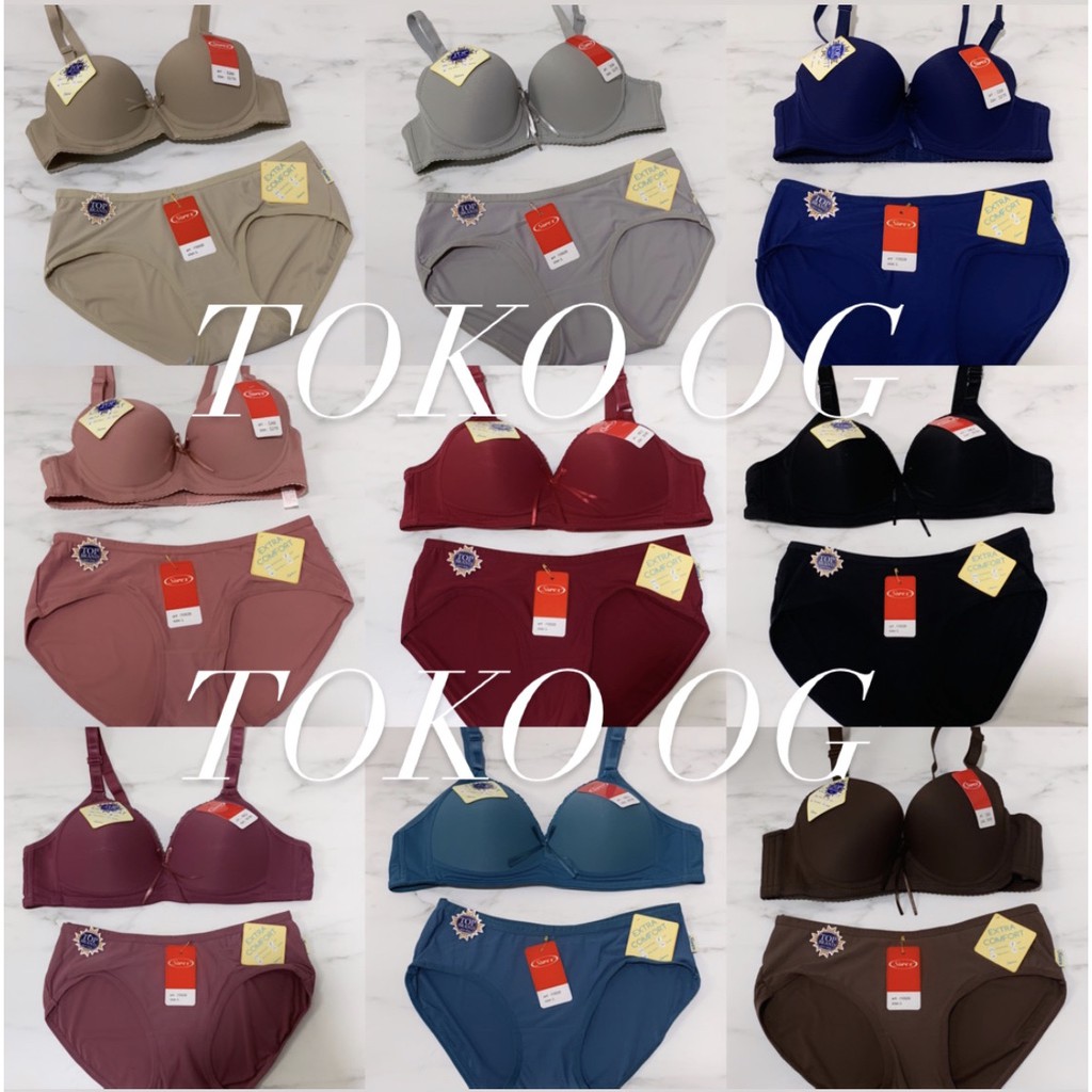 Jual Bra set BH SETELAN DENGAN CD CELANA DALAM BH PORI SOREX 3262 9850 3260 9852 | Shopee Indonesia