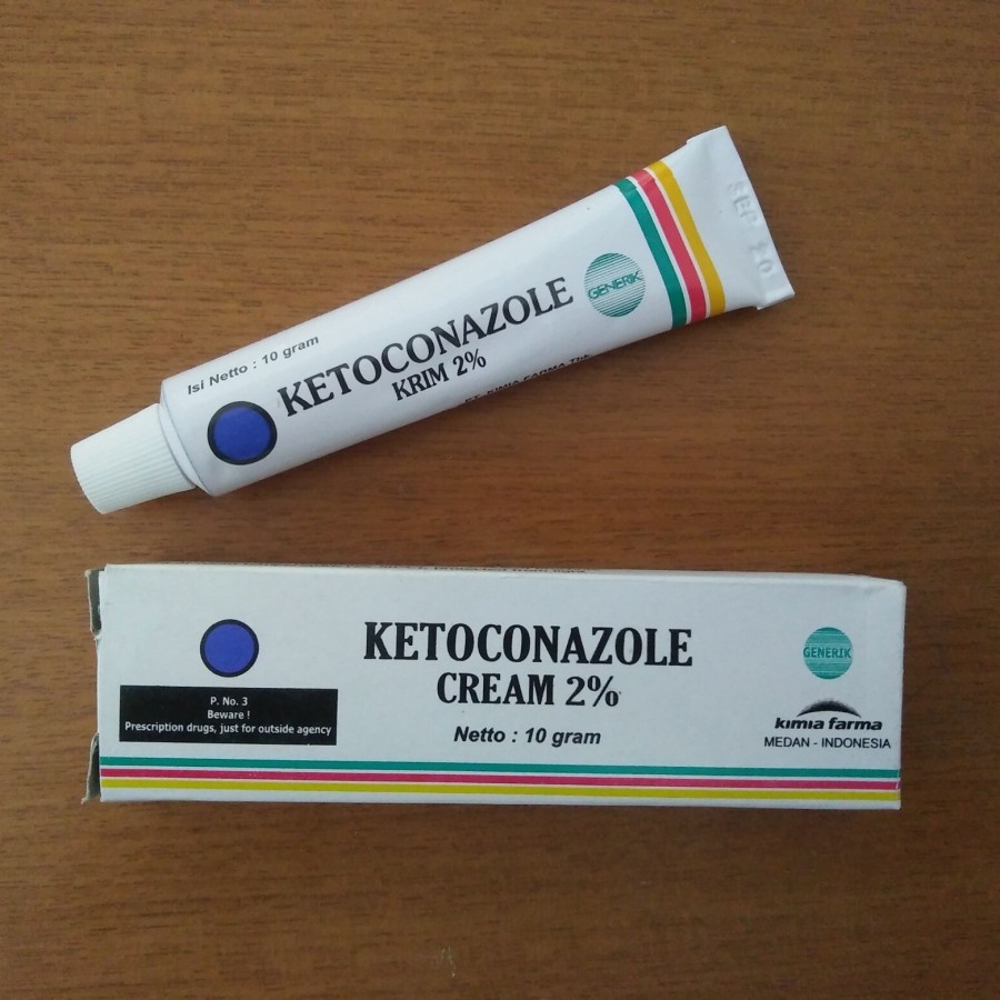 Jual Original Ketoconazole cream 10 gram krim jamur kulit obat alergi ...