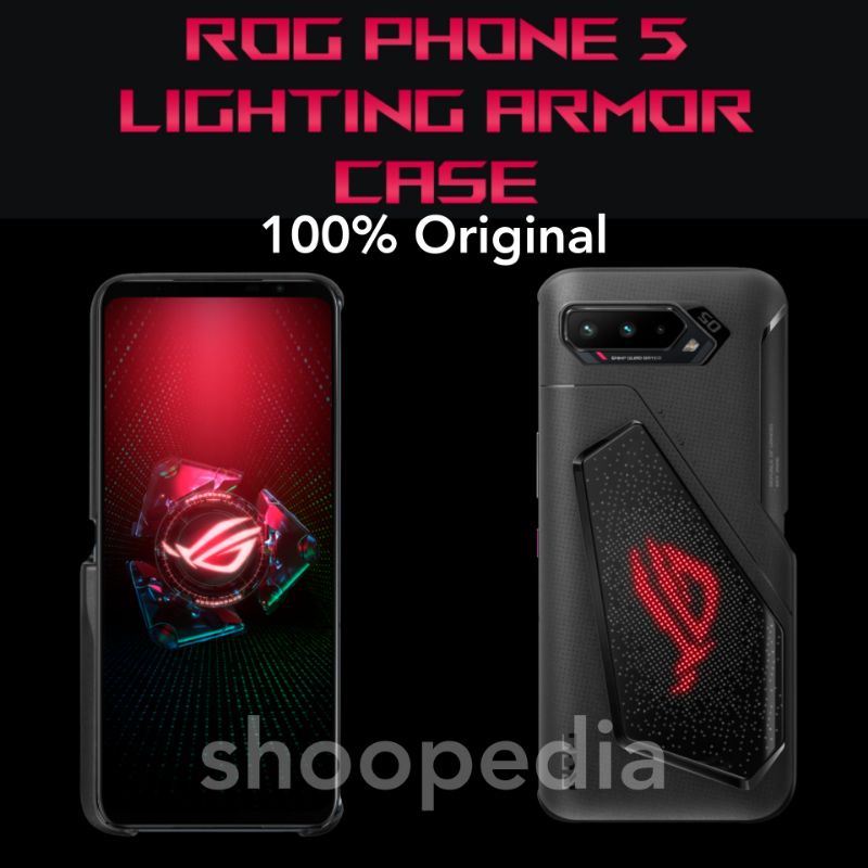 Jual Asus ROG Phone 5 3 Original Lighting Armor Case Casing Lampu ...