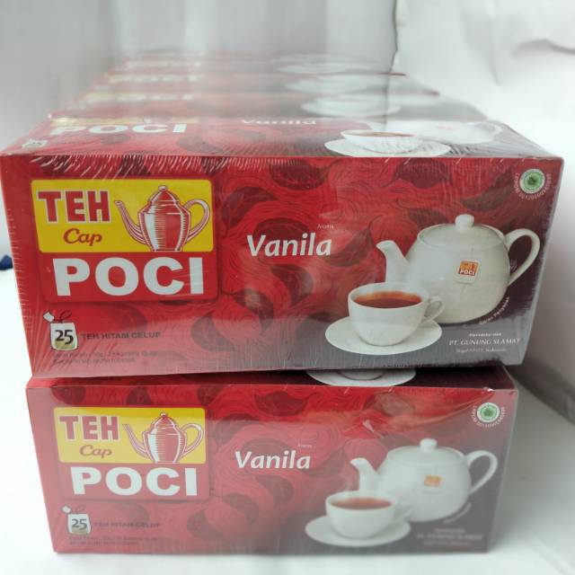Jual Teh Poci Vanilla 25 Teh Hitam Celup | Shopee Indonesia