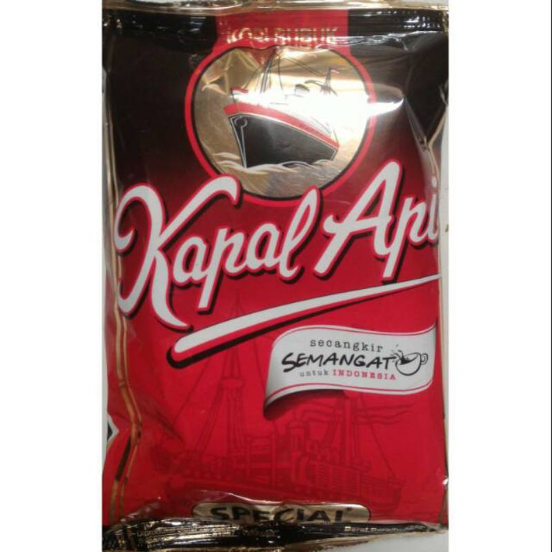 Jual KOPI KAPAL API SPECIAL BUBUK 165g KOPI HITAM BUBUK MURNI | Shopee ...