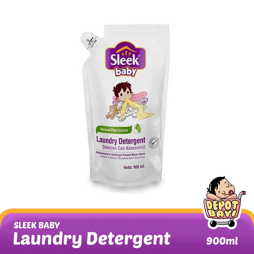 Jual Sleek Laundry Detergent 900mL | Shopee Indonesia