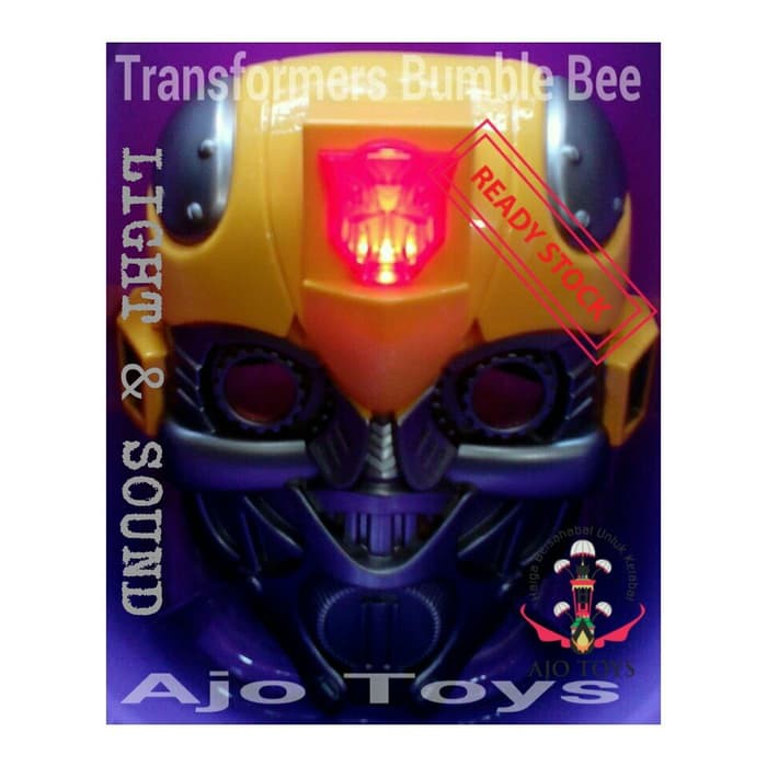 Jual Jual Murah Topeng Transformers Bumble bee nyala led | Shopee Indonesia