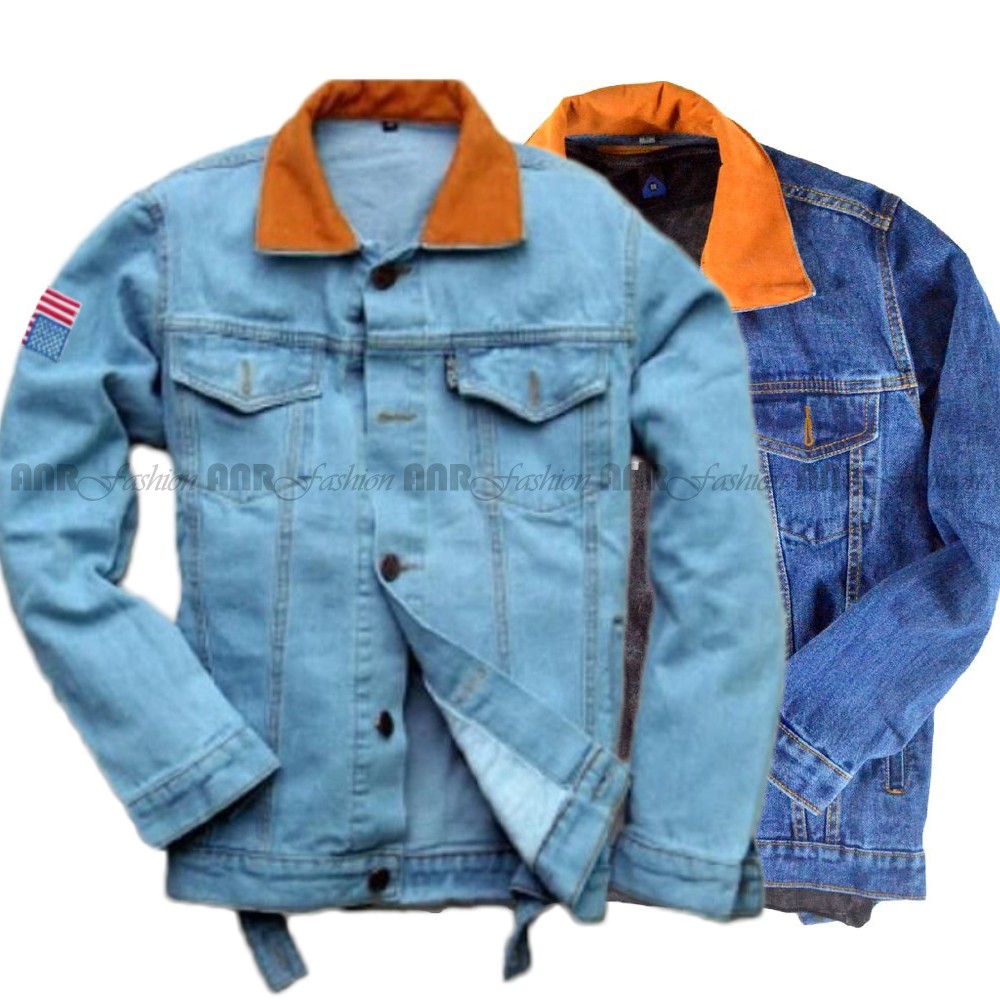 Jual Jaket Jeans Denim "Dilan 1990" - Biru Muda / Bioblitz / Biru Tua ...