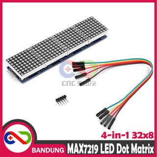 Jual MAX7219 LED DOT MATRIX MODULE 8x8 4-IN-1 32X8 RUNNING TEXT DISPLAY ...