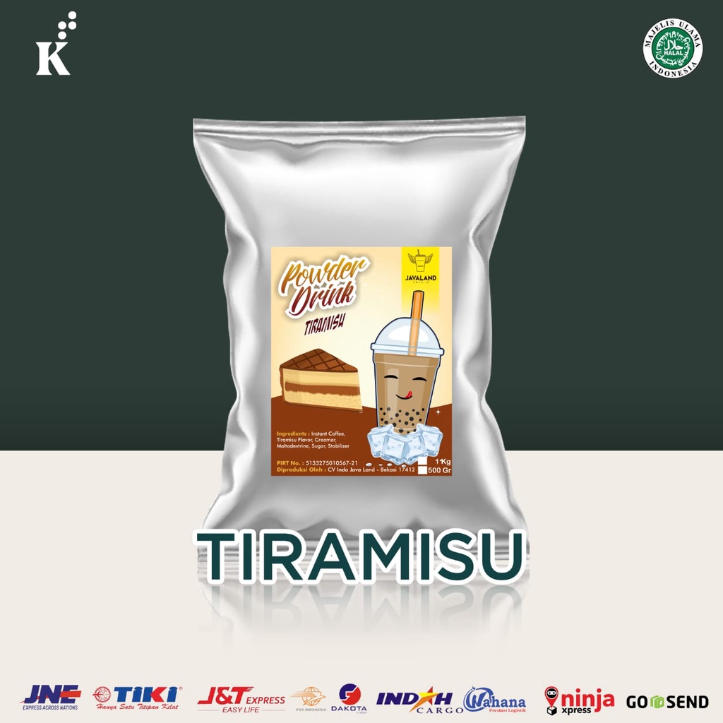 Jual Bubuk Rasa Tiramisu 1KG by Javaland Grande | Shopee Indonesia
