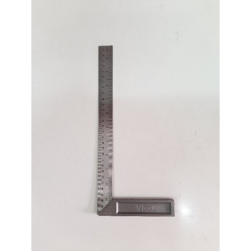 Jual Siku tukang siku penggaris 30cm stainless | Shopee Indonesia