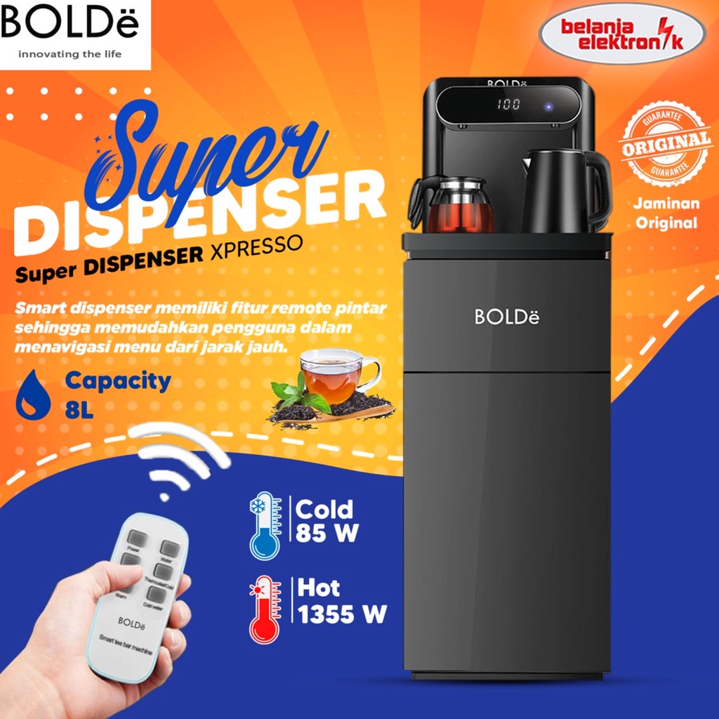 Jual BOLDE SMART FOUNTAIN SUPER DISPENSER XPRESSO PLUS REMOTE GALON ...