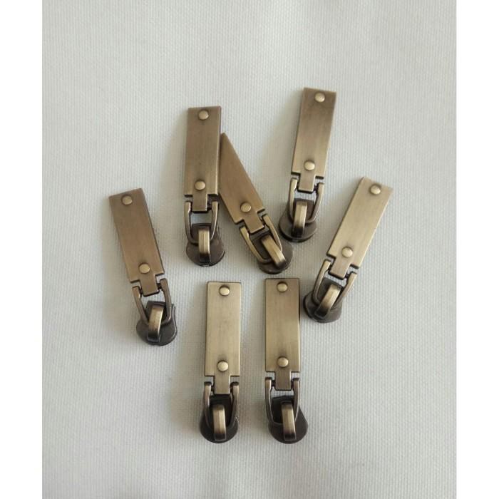 Jual Jual Kepala Resleting no. 5 Gerigi Besi ATG Limited | Shopee Indonesia