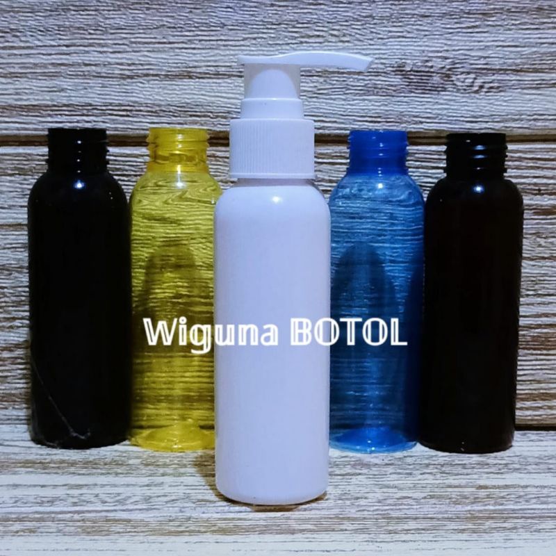 Jual Boto Pump 100ml / Botol 100ml Tutup Pump Lotion Putih / Botol Handshop 100ml Varian ...