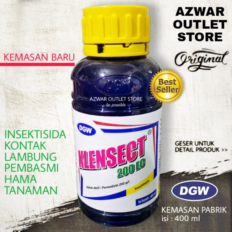 Jual Klensect 200EC 400ml by DGW INSEKTISIDA | permethrin racun hama ...