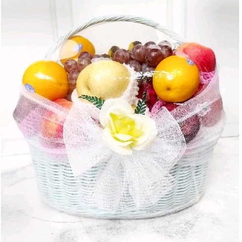 Jual PROMO PAKET Fruits Hampers / Parsel Buah / Parcel Buah Segar Free ...