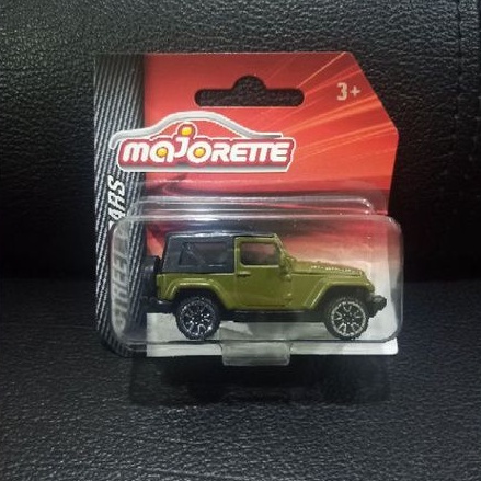 Jual Jeep Wrangler Majorette Rubicon Hijau Army | Shopee Indonesia